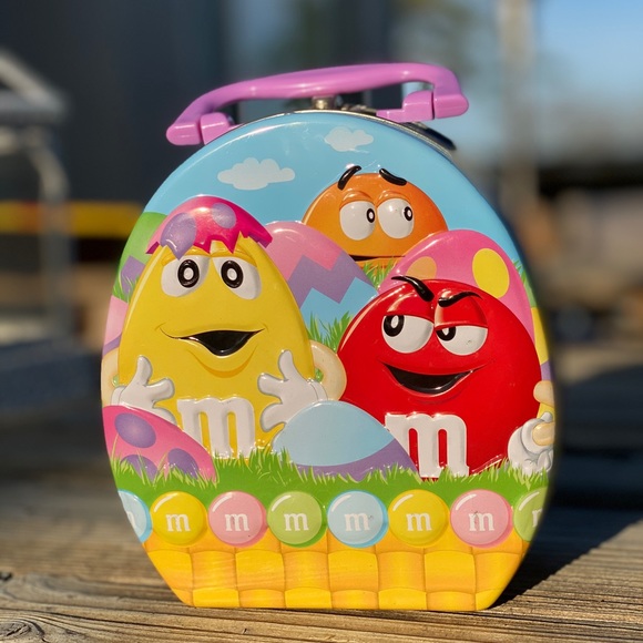M&M'S | Other | Vintage Mms Tin Lunch Box Easter Edition | Poshmark